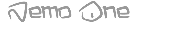Nemo One Font | wfonts.com - download free