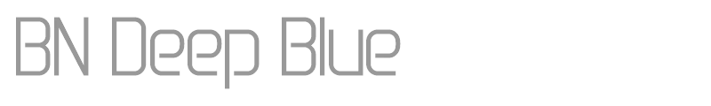 BN Deep Blue Font | wfonts.com - download free