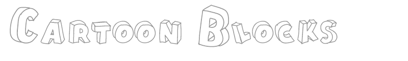Cartoon Blocks Font | wfonts.com - download free
