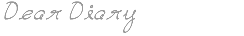 Dear Diary Font | wfonts.com - download free