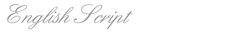 English Script Font | wfonts.com - download free