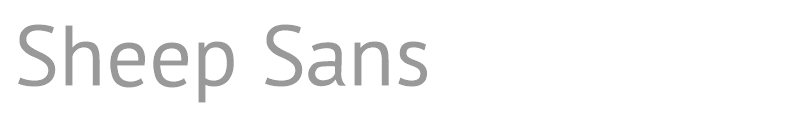 Sheep Sans Font | wfonts.com - download free