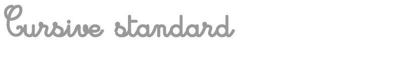 Cursive standard Font | wfonts.com - download free