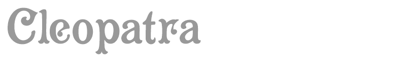 Cleopatra Font | wfonts.com - download free