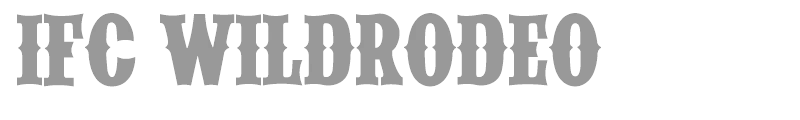 IFC Wild Rodeo Font | wfonts.com - download free