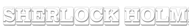 Sherlock Holmes Font | wfonts.com - download free