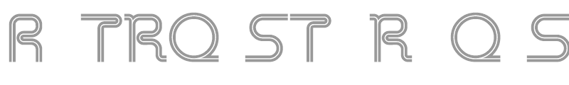 Yagi Link Double Font | wfonts.com - download free