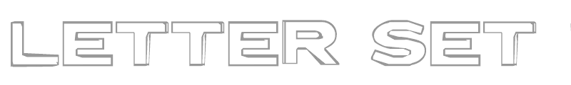 Letter Set Font | wfonts.com - download free