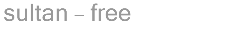 sultan - free Font | wfonts.com - download free
