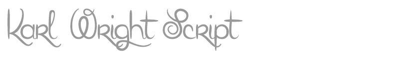 Karl Wright Script Font | wfonts.com - download free