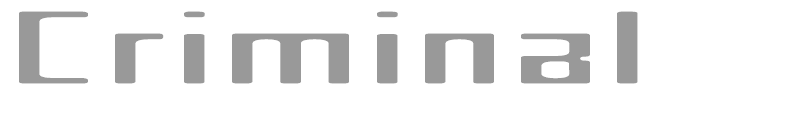 Criminal Font | wfonts.com - download free