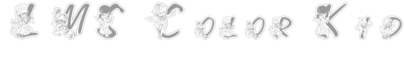 LMS Color Kids Font | wfonts.com - download free