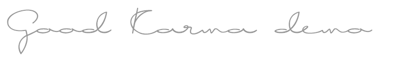 Good Karma Font | wfonts.com - download free