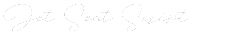 Jet Seat Script Font | wfonts.com - download free