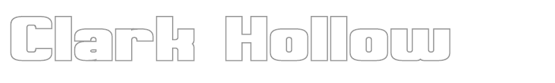 Clark Hollow Font | wfonts.com - download free