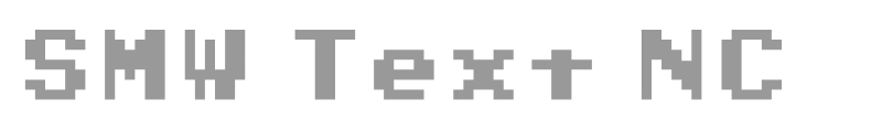 SMW Text Font | wfonts.com - download free