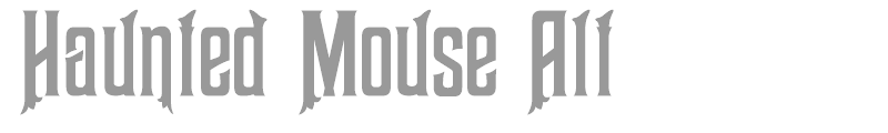 Haunted Mouse Font | wfonts.com - download free
