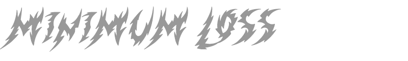 Minimum Loss Font | wfonts.com - download free