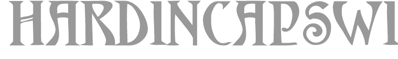 HardinCapsWide Font | wfonts.com - download free