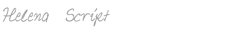 Helena Script Font | wfonts.com - download free