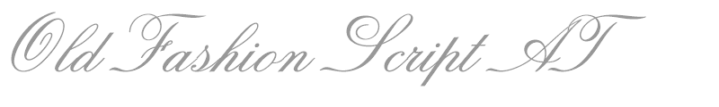 Old Fashion Script AT Font | wfonts.com - download free