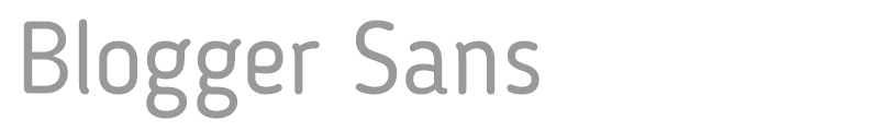 Blogger Sans Font | wfonts.com - download free
