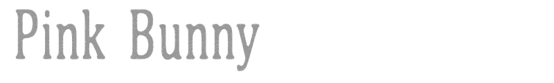 Pink Bunny Font | wfonts.com - download free