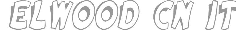 Elwood Cn Italic Font | wfonts.com - download free
