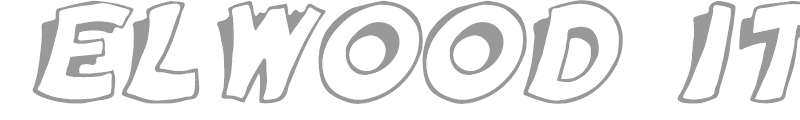 Elwood Italic Font | wfonts.com - download free