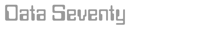 Data Seventy Font | wfonts.com - download free