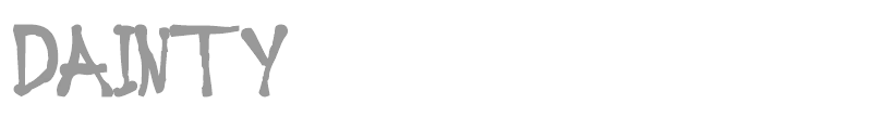 DAINTY Font | wfonts.com - download free