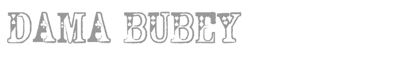 Dama Bubey Font | wfonts.com - download free