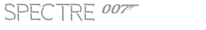 Spectre 007 Font | wfonts.com - download free