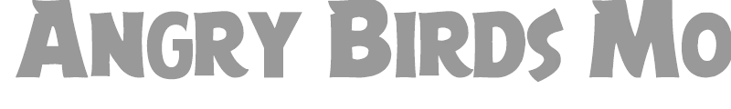Angry Birds Movie Font | wfonts.com - download free