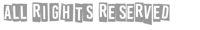 All Rights Reserved Font | wfonts.com - download free