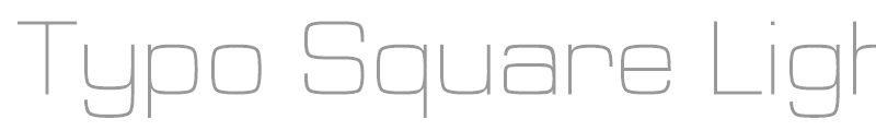 Typo Square Font | wfonts.com - download free