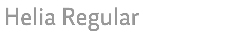Helia Font | wfonts.com - download free