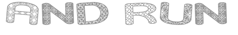 And Run Font | wfonts.com - download free