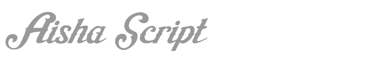 Aisha Script Font | wfonts.com - download free