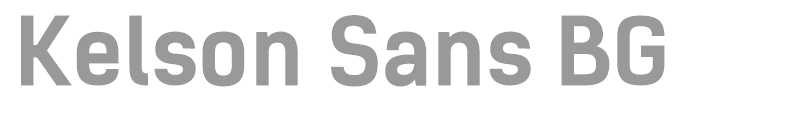 Kelson Sans Font | wfonts.com - download free