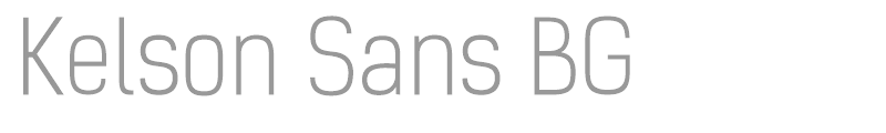 Kelson Sans Font | wfonts.com - download free