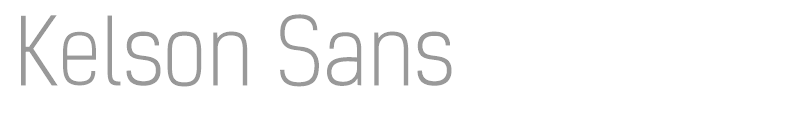 Kelson Sans Font | wfonts.com - download free