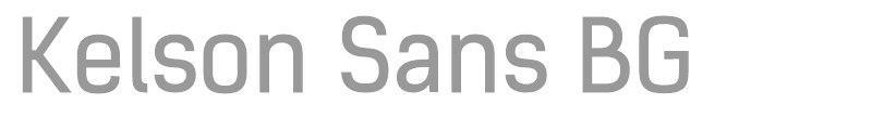 Kelson Sans Font | wfonts.com - download free