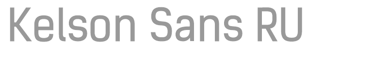 Kelson Sans Font | wfonts.com - download free