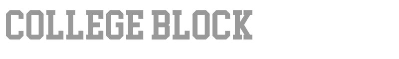 College Block Font | wfonts.com - download free