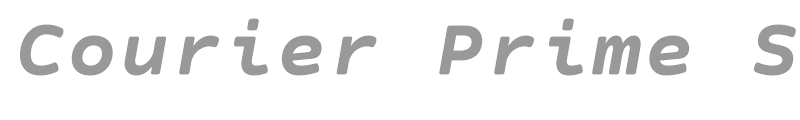 Courier Prime Font | wfonts.com - download free