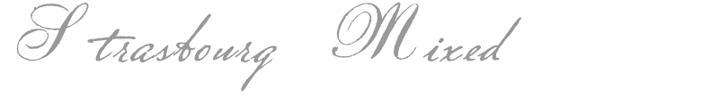 Strasbourg Mixed Font | wfonts.com - download free