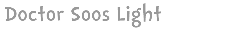 Doctor Soos Font | wfonts.com - download free