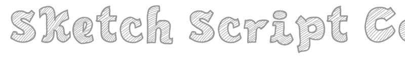 Sketch Script Cool Font | wfonts.com - download free