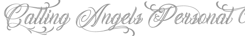 Calling Angels Font | wfonts.com - download free